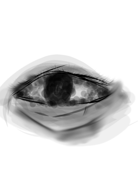 Eye graphite - ibisPaint