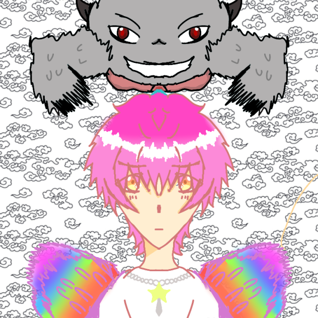 The Angle & corruption - ibisPaint