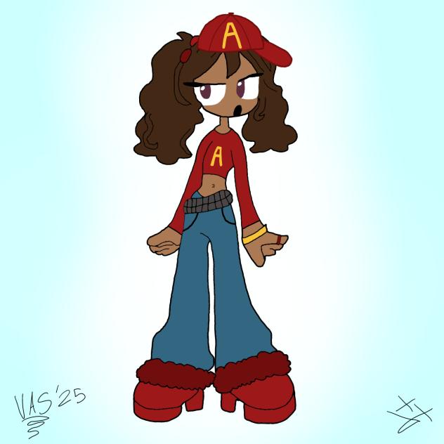 Alvin & the Chipmunks Human Girl Version - ibisPaint