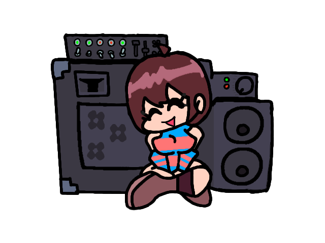 Frisk FNF Select Player - ibisPaint