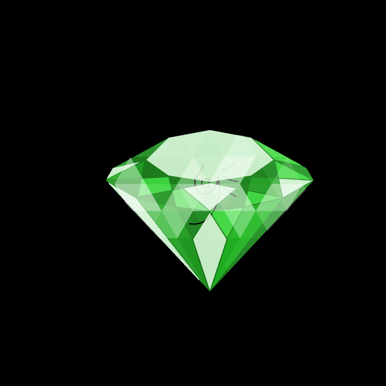 emerald of bad fate - ibisPaint