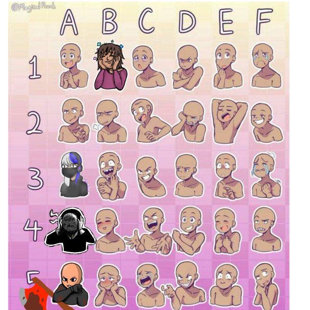 Expressions Collab - ibisPaint