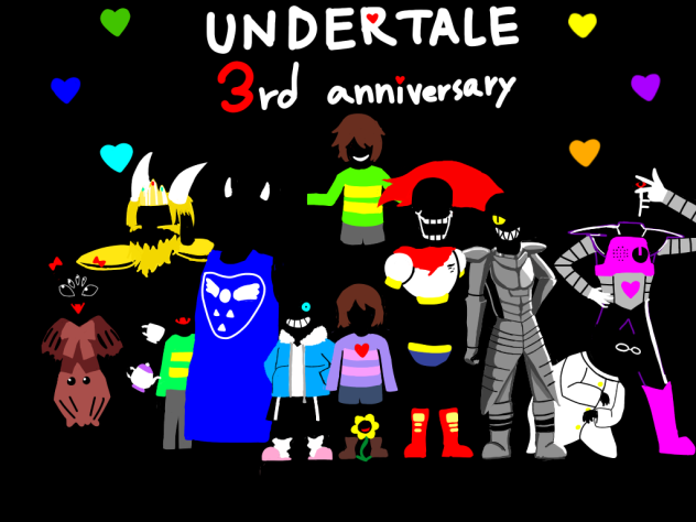 Undertale 3rd anniversary - ibisPaint