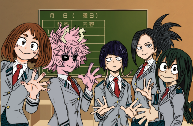 Class 1a girls - ibisPaint