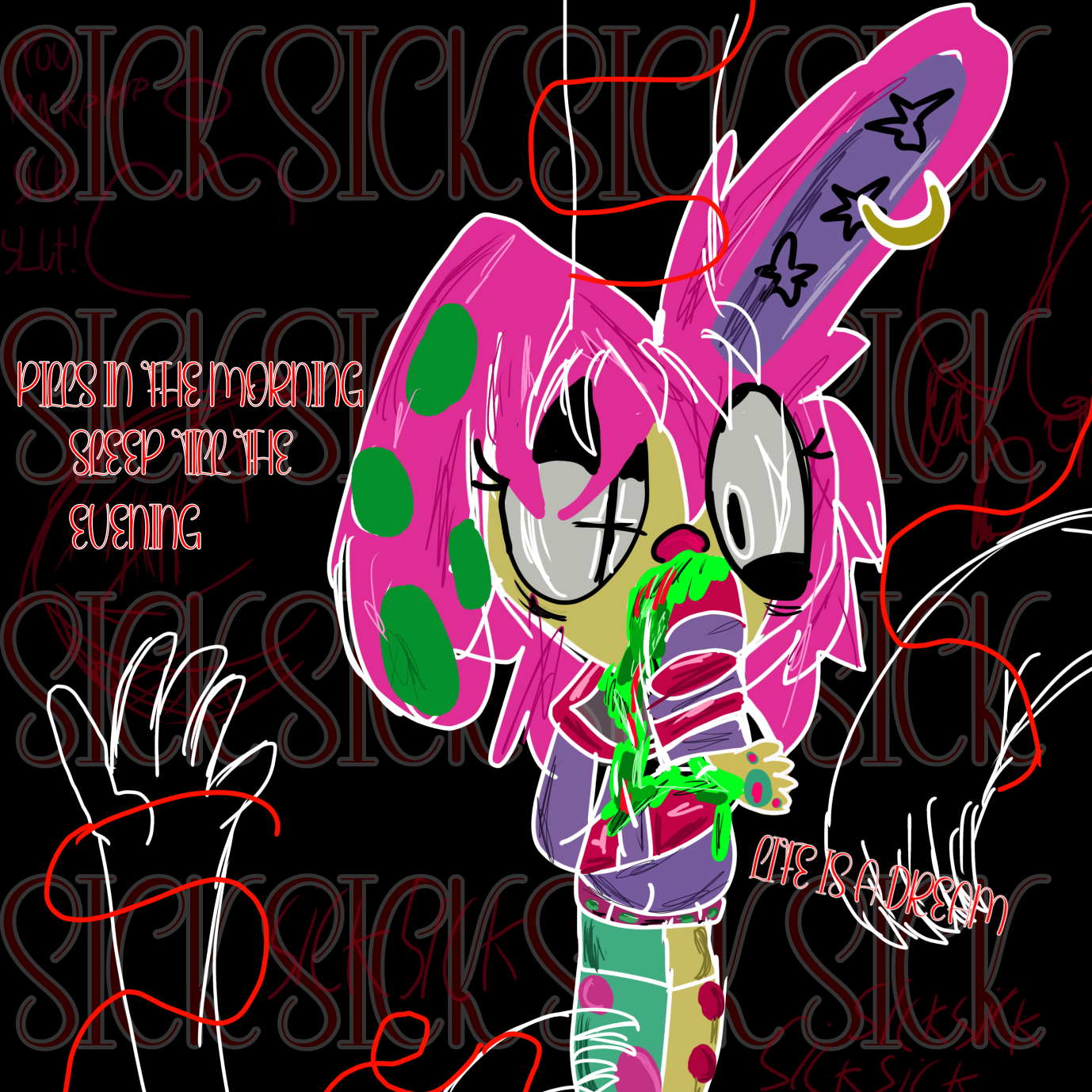 SICK SICK SICK - ibisPaint