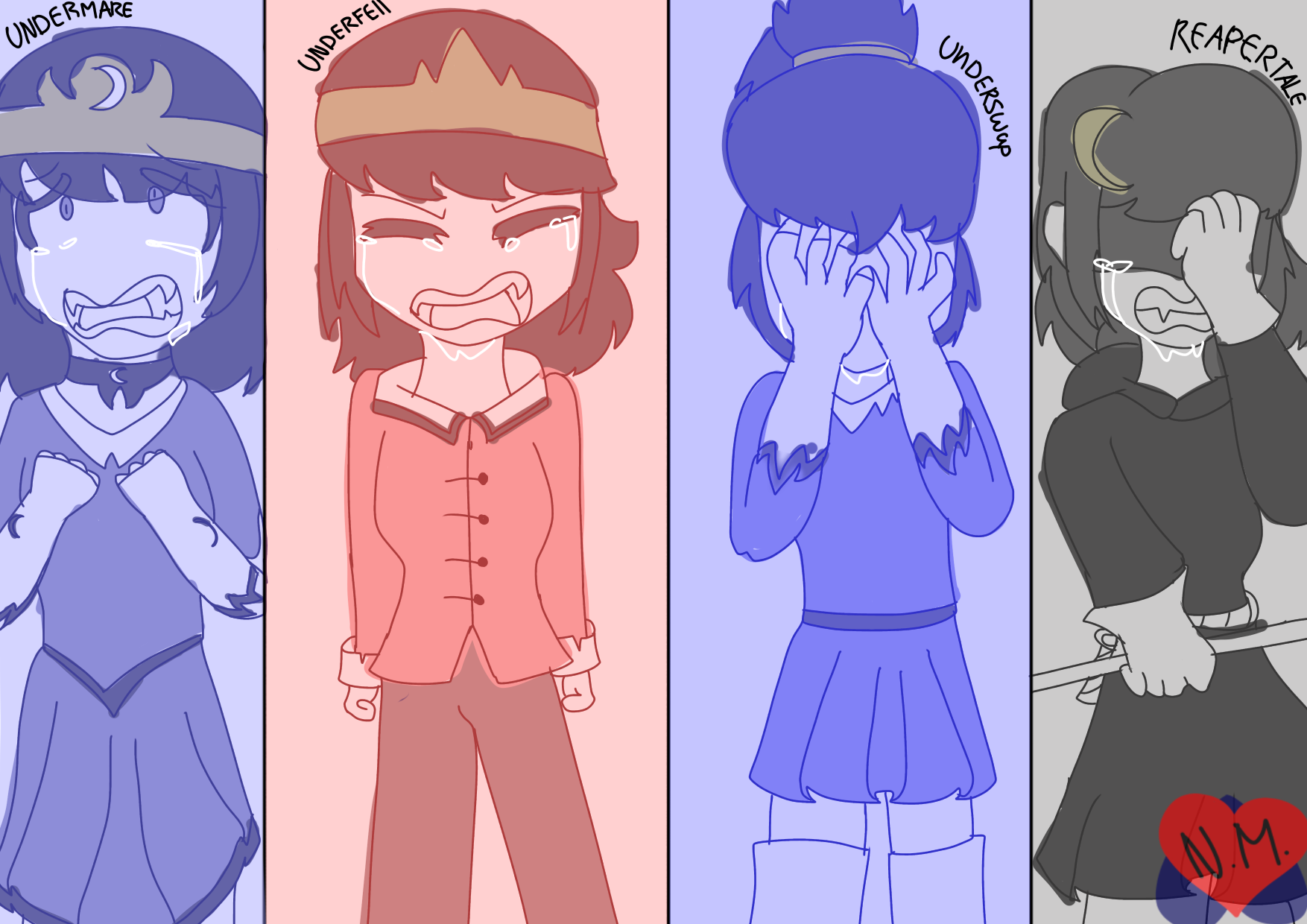 Their First Burn (Hamilton Version) - ibisPaint