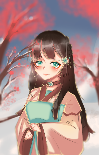 Tea Girl - ibisPaint