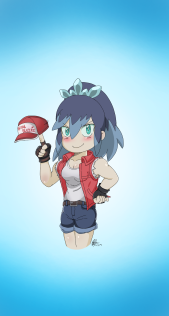 Blizzaria as Terry Bogard - ibisPaint