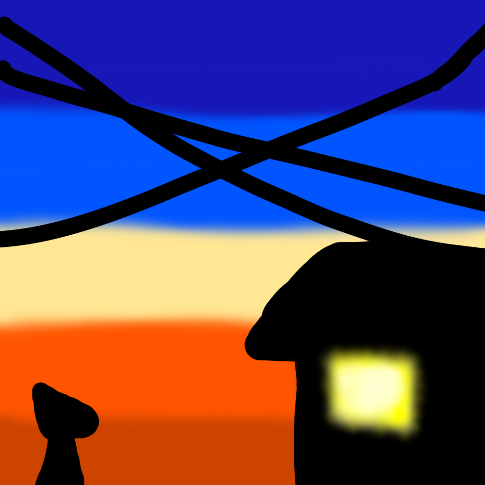 Sun setting (better one) - ibisPaint