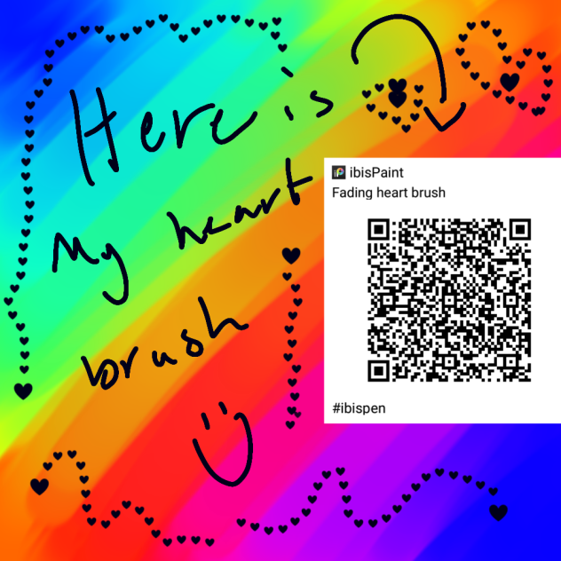 Heart brush - ibisPaint