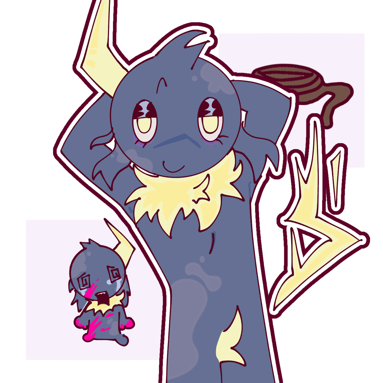 Zap flexing her sigmaness - ibisPaint