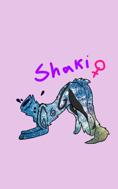 shaki the headless wolf - ibisPaint