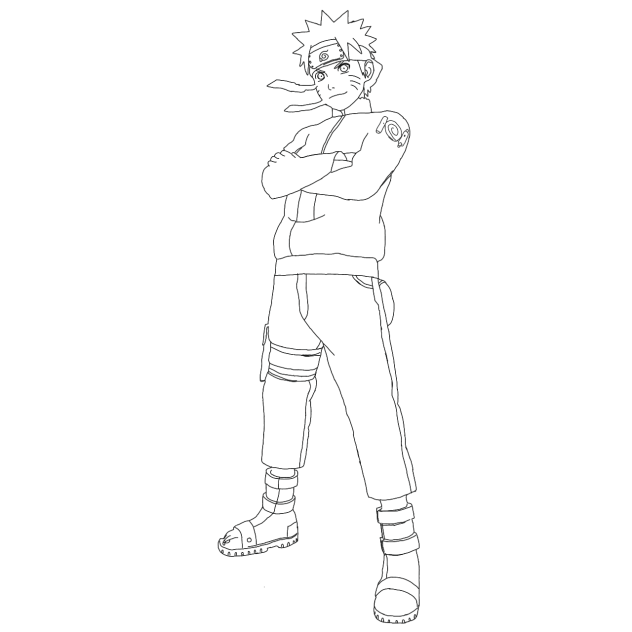 Drawing Naruto - ibisPaint