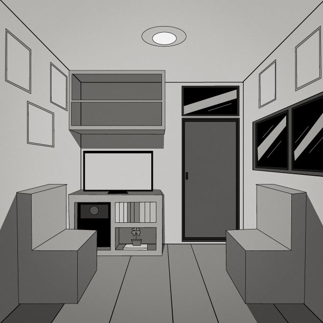 living room - ibisPaint