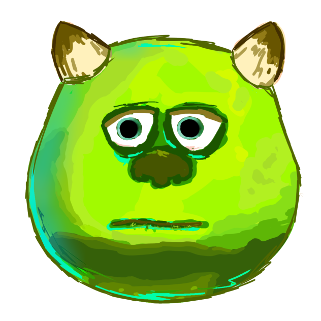 Mike Wasowski 😃 - ibisPaint