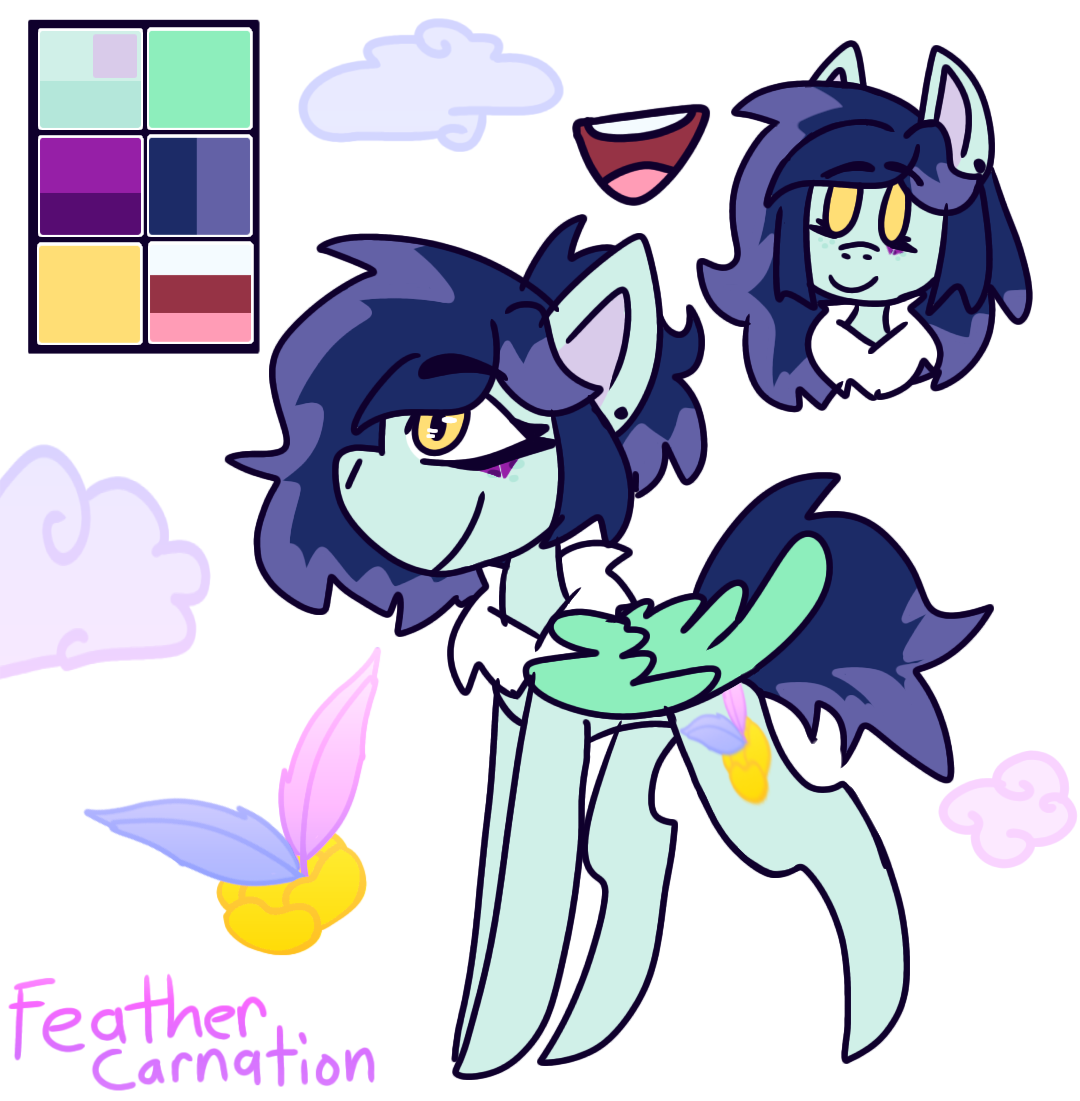 Feather Carnation - ibisPaint