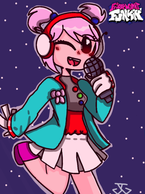 FNF in the Galaxy fanart - ibisPaint