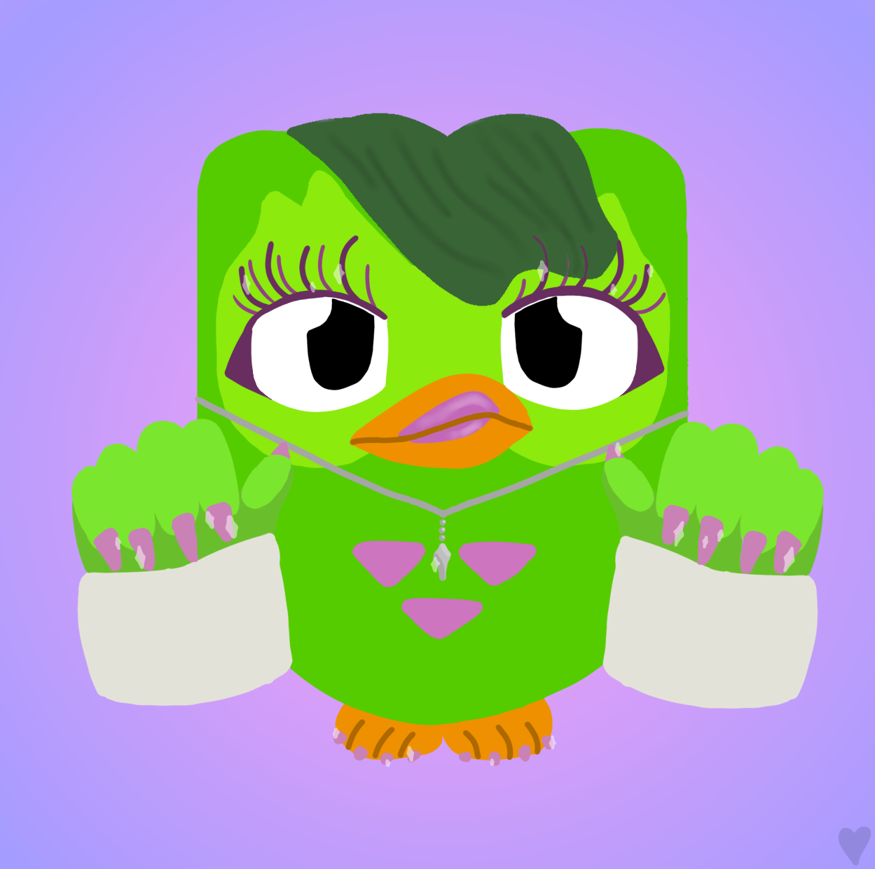 Preppy Duolingo - ibisPaint