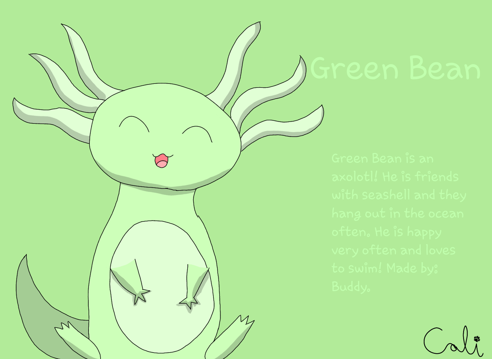 Green Bean! - ibisPaint