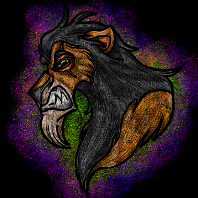 Scar, lion king fanart - ibisPaint
