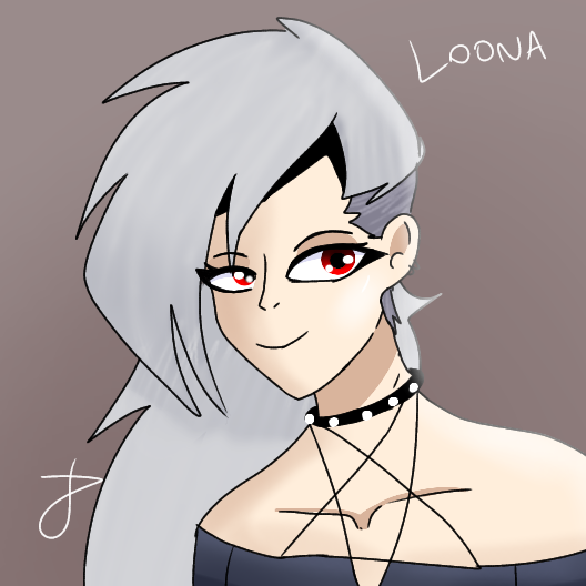 Loona versão humana - ibisPaint