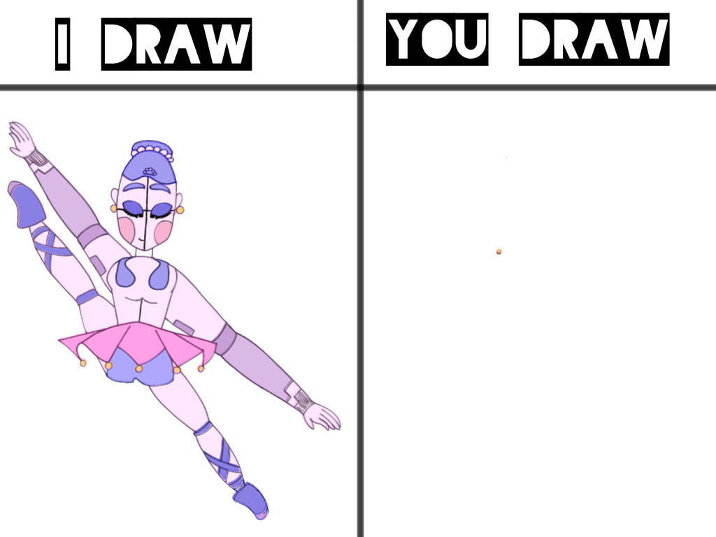 I draw you draw fnaf ballora - ibisPaint