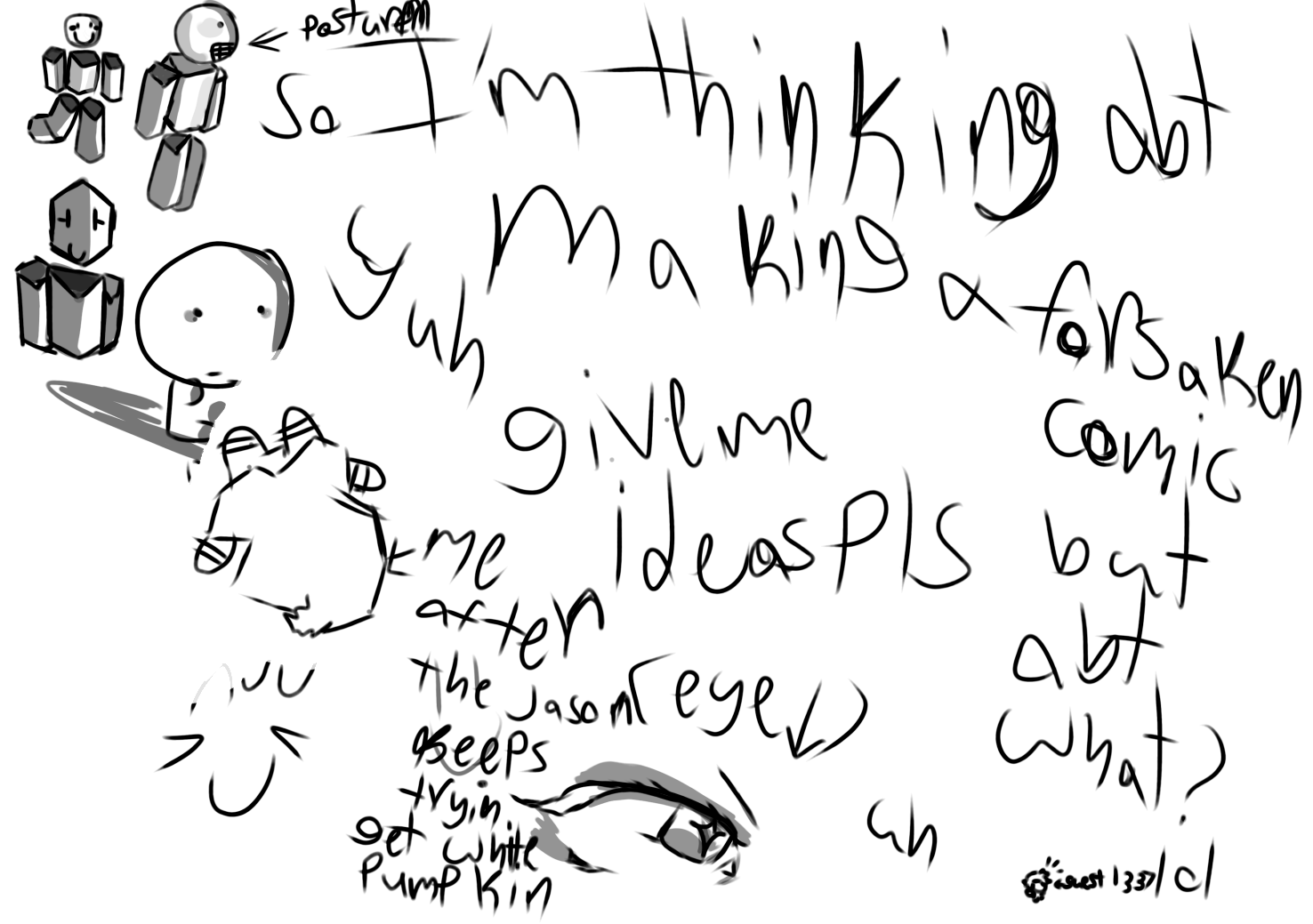 Hmmmmmmmmmmmmmmmm - ibisPaint