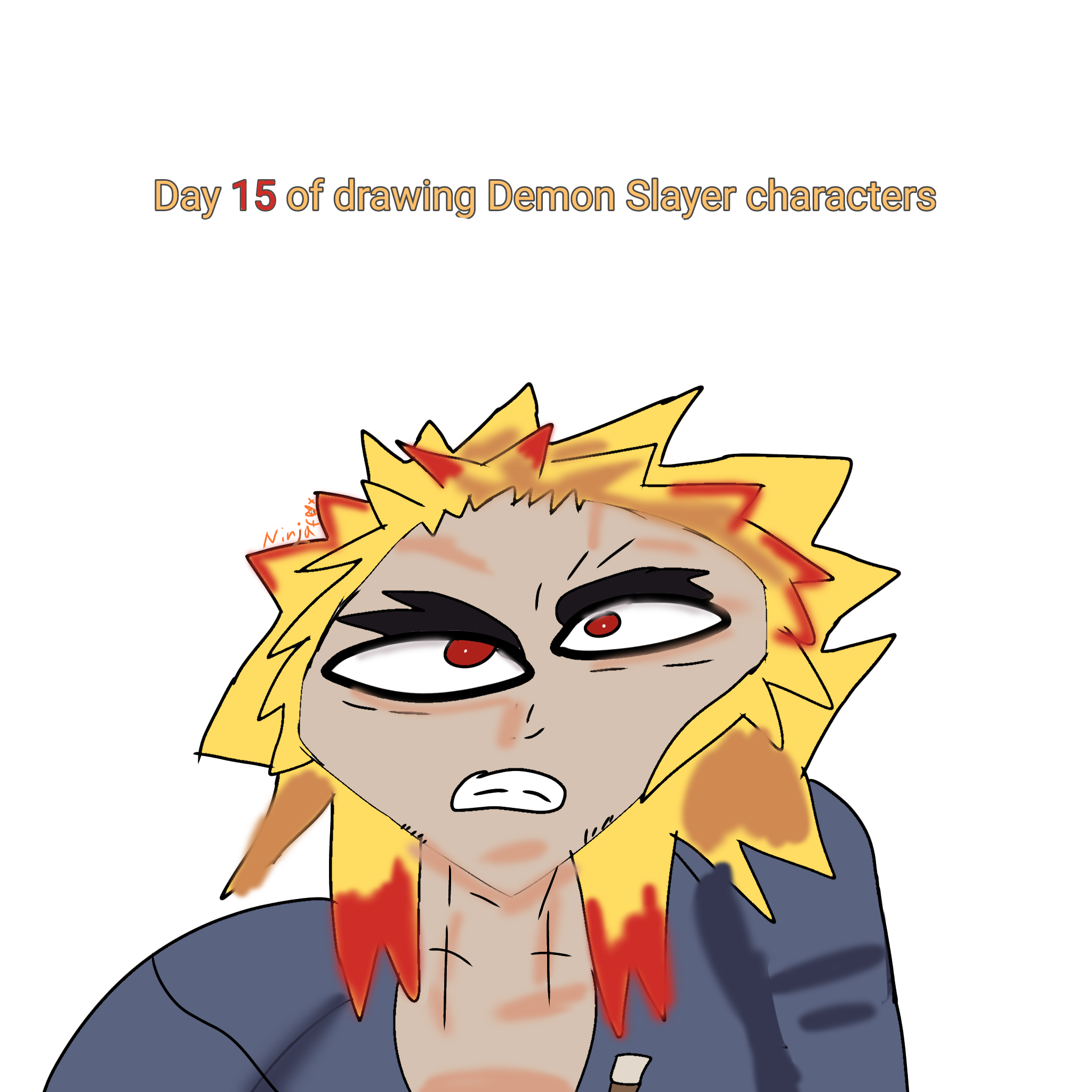 Shinjuro Rengoku - ibisPaint