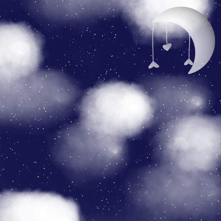 Cloudy night sky - ibisPaint