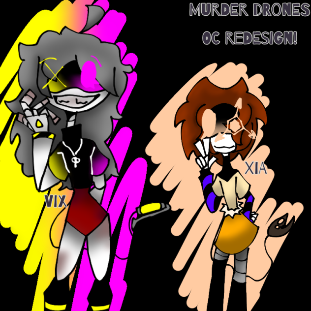 Murder Drones OC redesign - ibisPaint