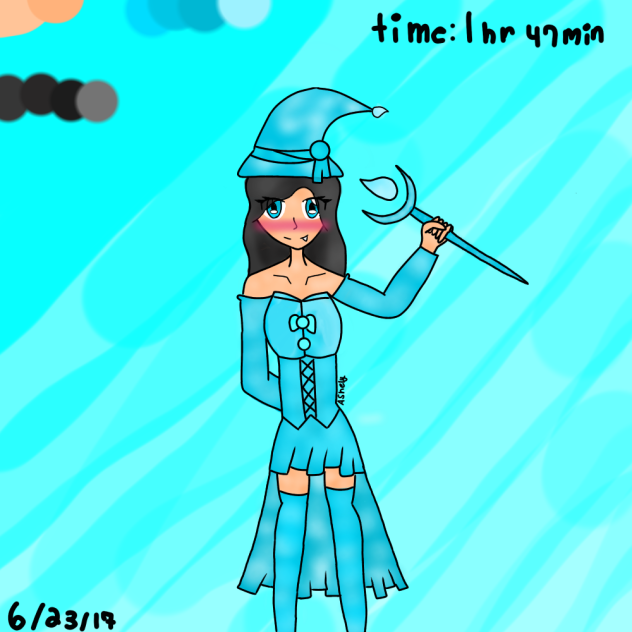 the cloud witch - ibisPaint