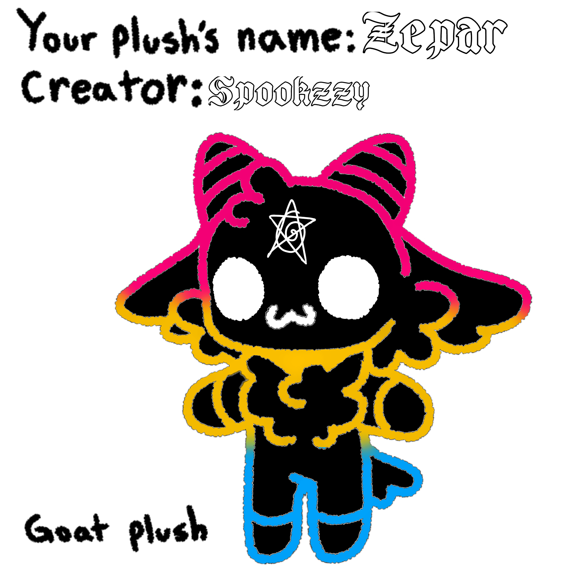 My little goat plush - ibisPaint