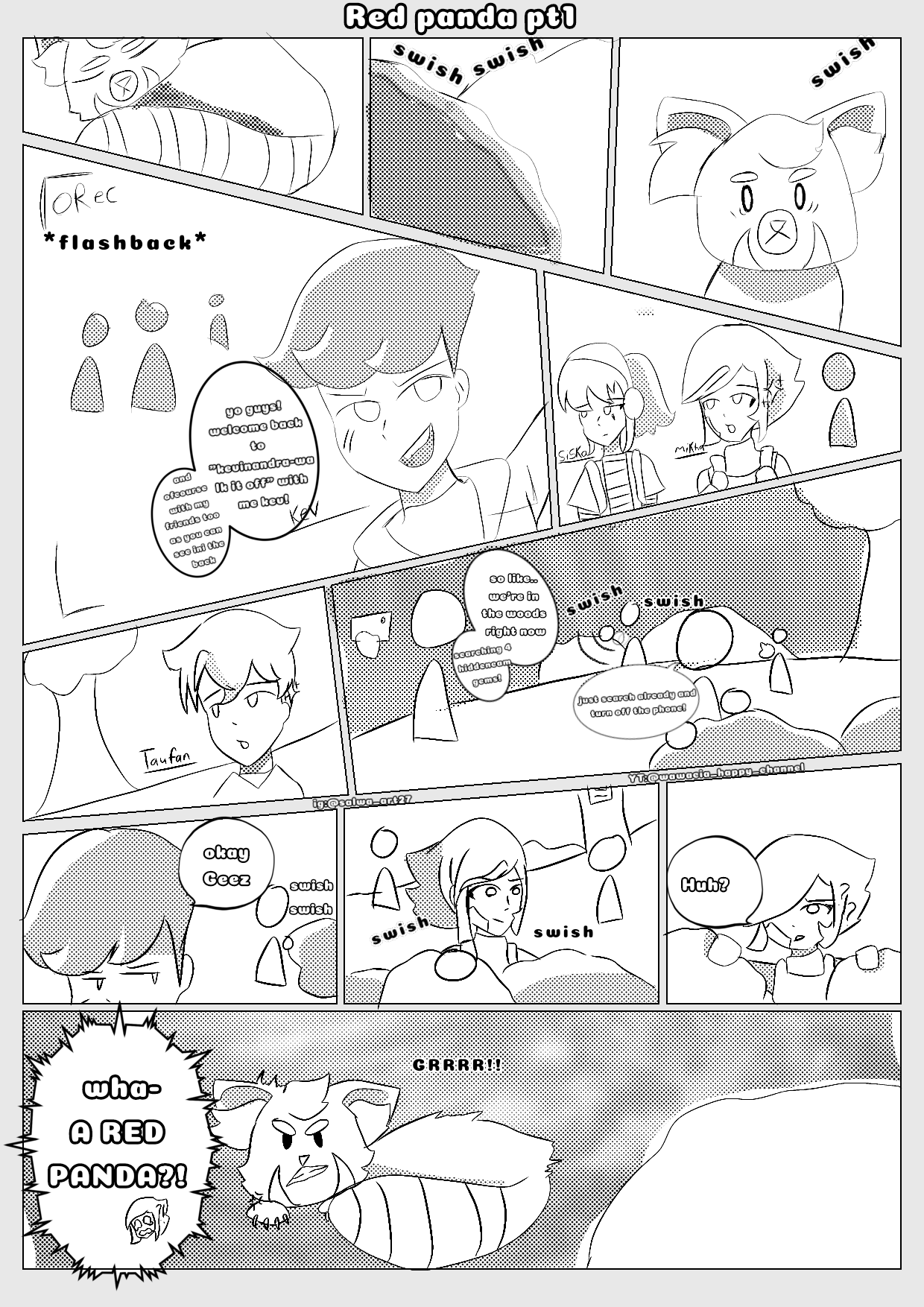 red panda pt1 - ibisPaint