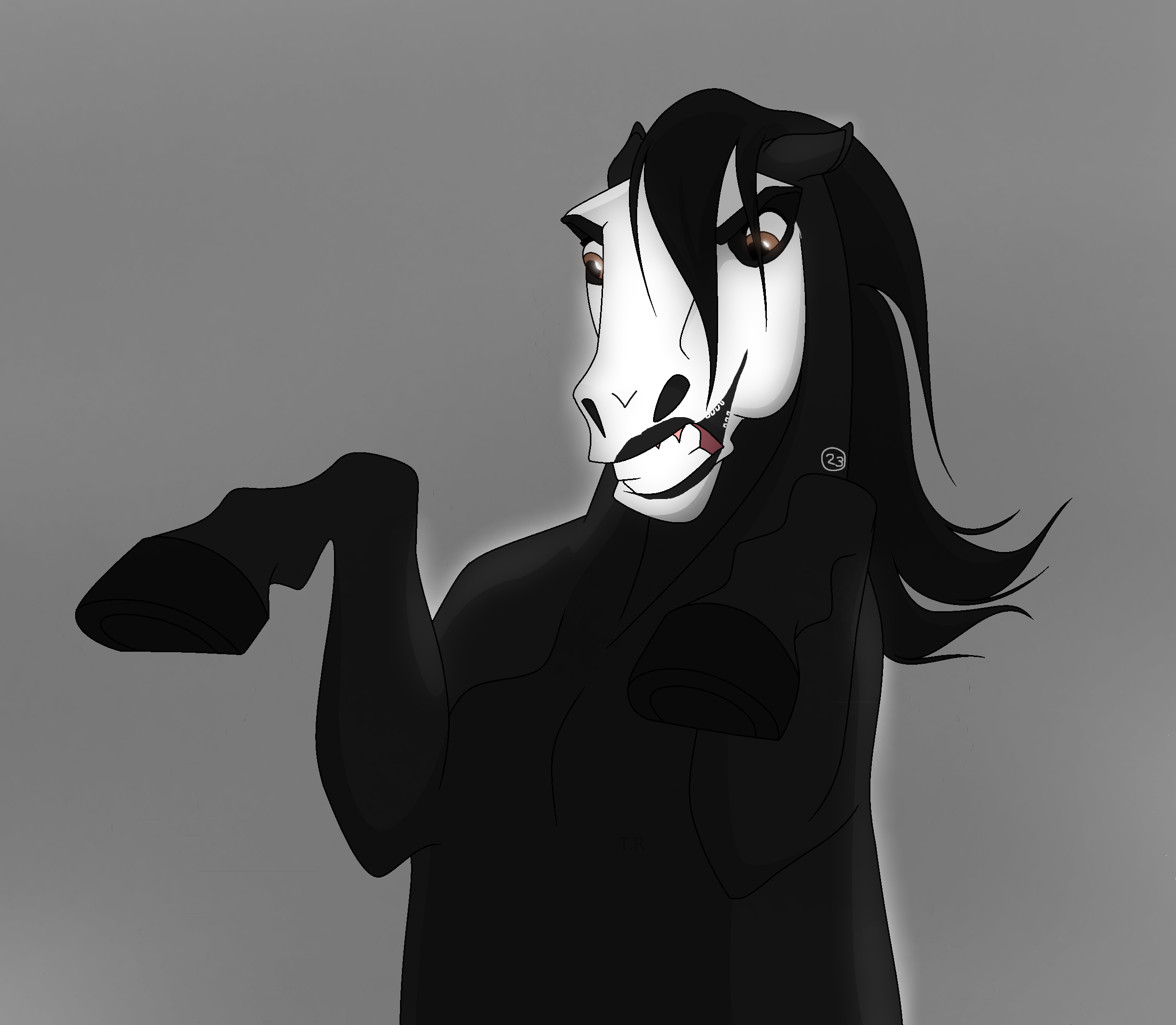 `` Dont touch Artemis! `` - ibisPaint