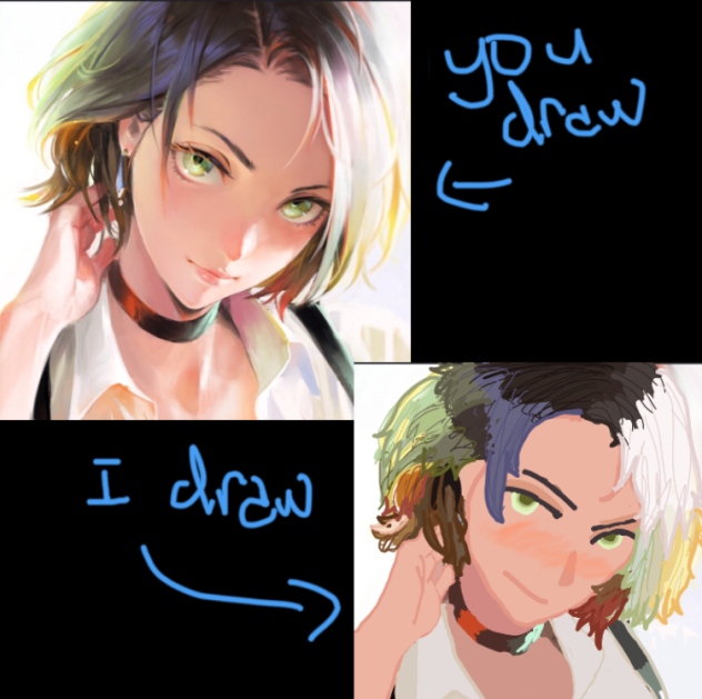 You draw I draw - ibisPaint