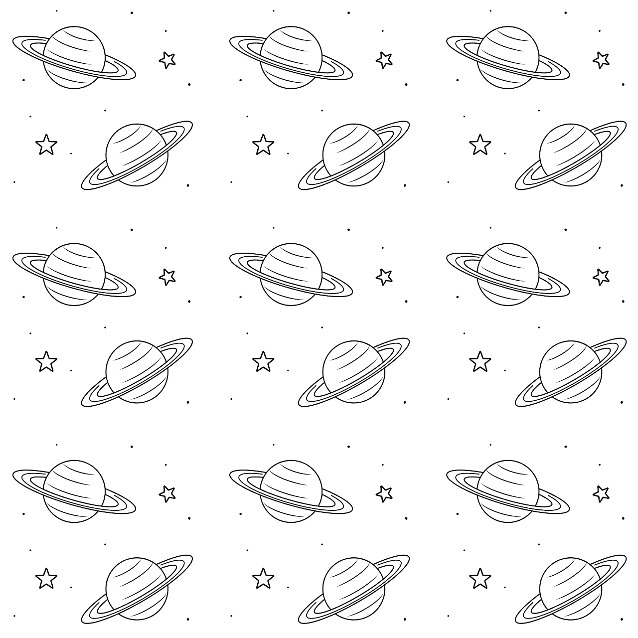 Planet pattern2 - ibisPaint