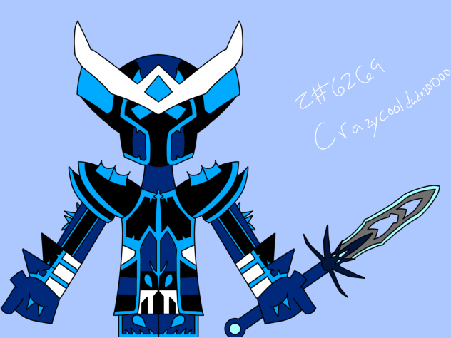 Dungeon quest aquatic temple warrior - ibisPaint