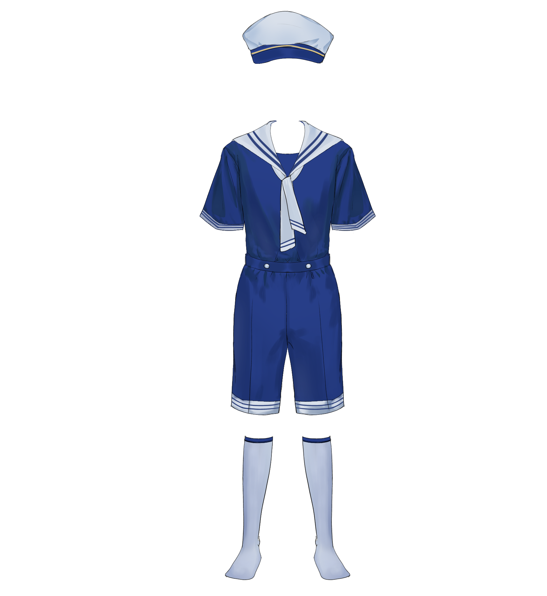 Sailor uniform(male) - ibisPaint