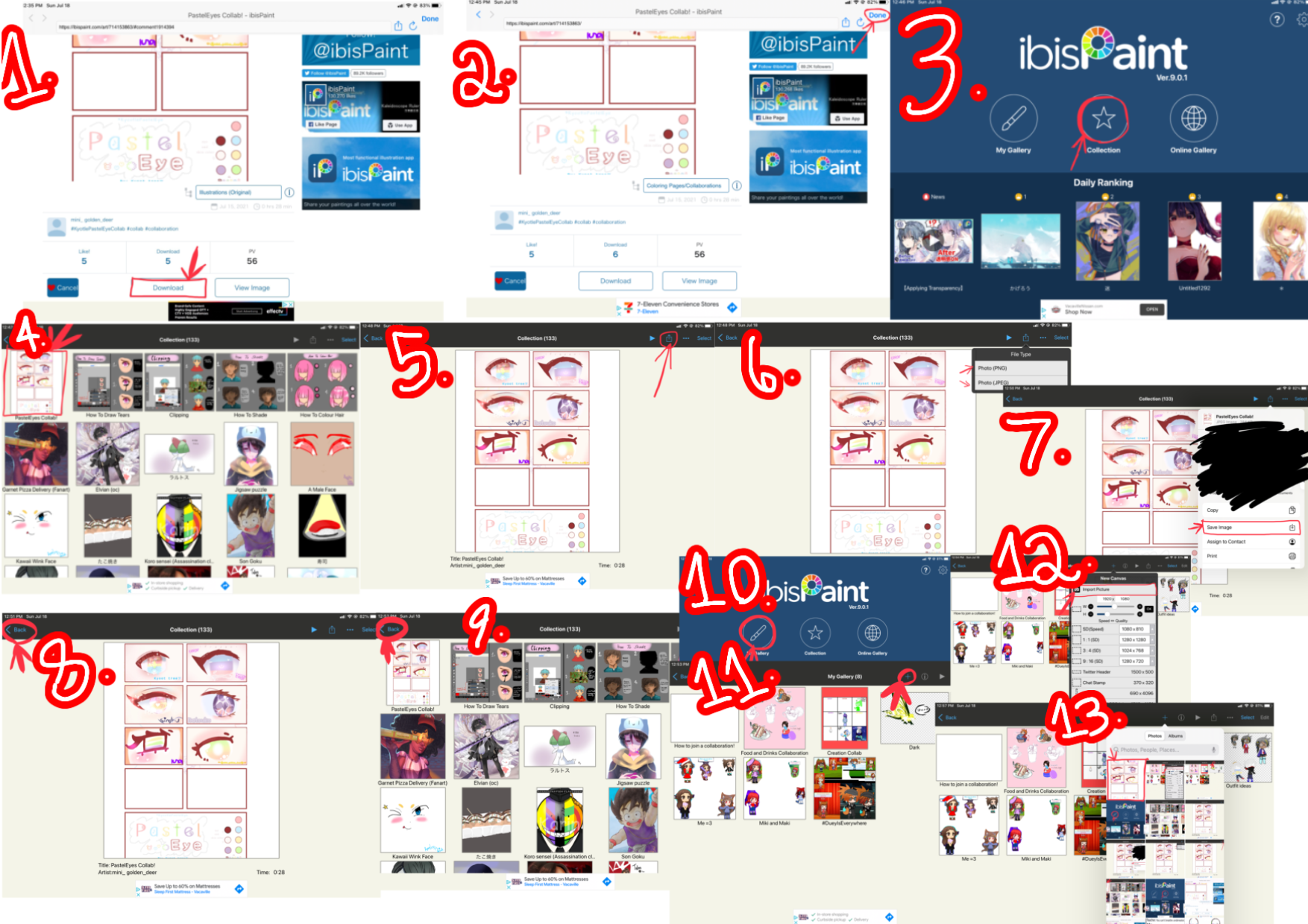 How to join a collaboration! - ibisPaint