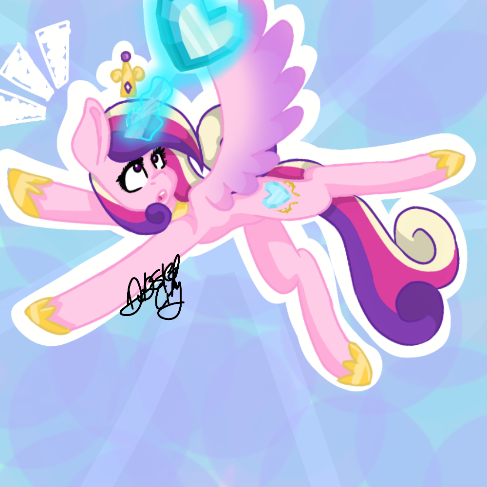 Cadence and the crystal heart - ibisPaint