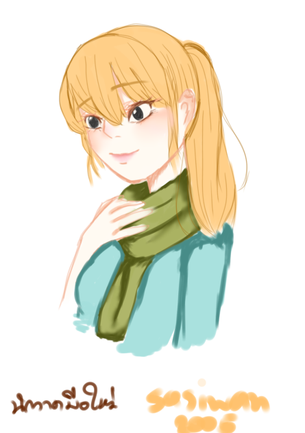 Experiment with painting over lines. - ibisPaint