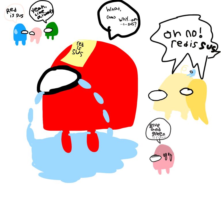 Red is SUS - ibisPaint