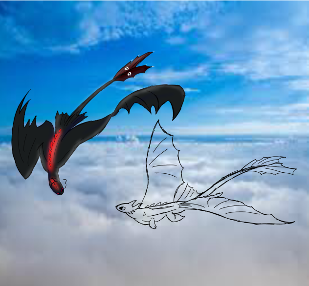 Flying Collab - ibisPaint