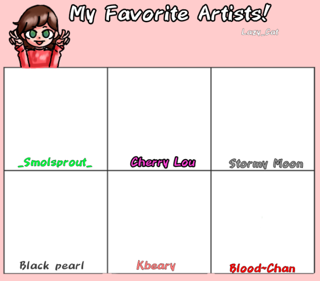 Favorite Artists Collab - ibisPaint