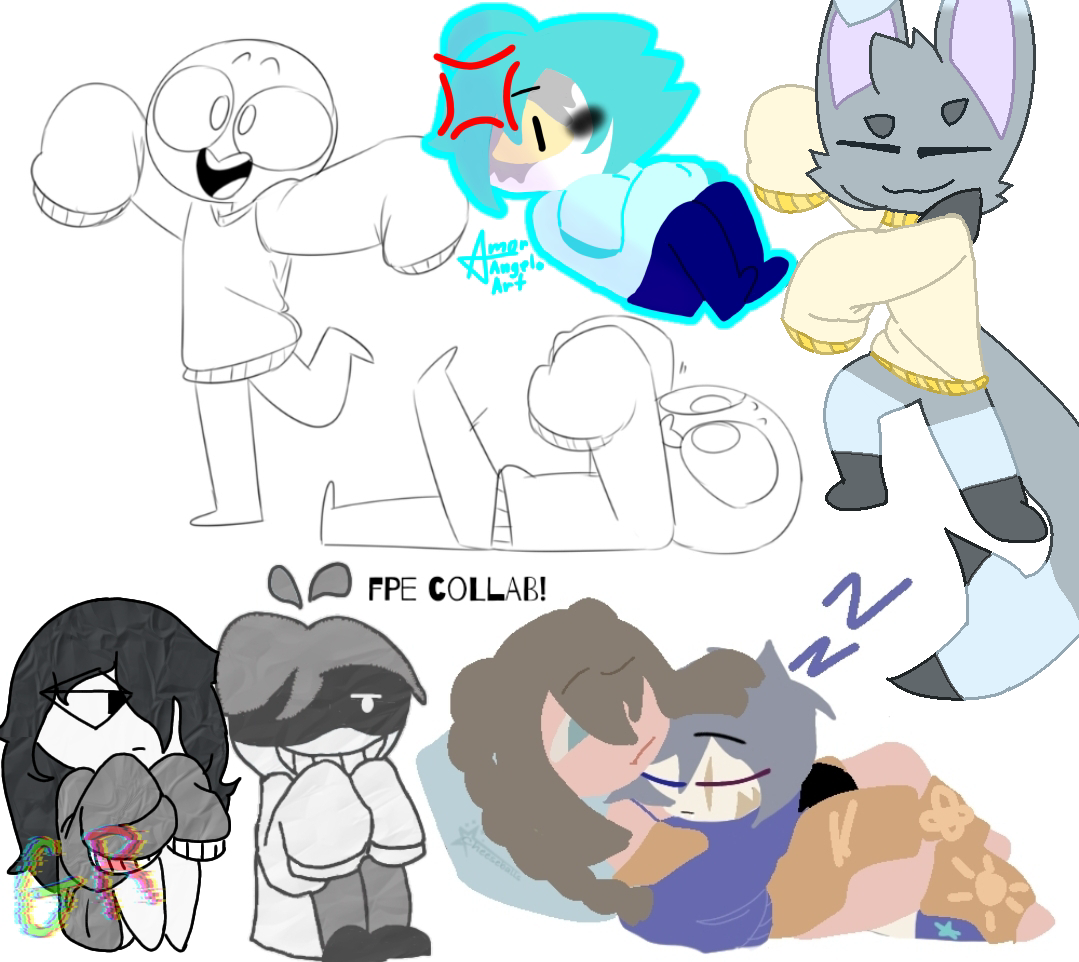 Silly long sleeve Collab - ibisPaint