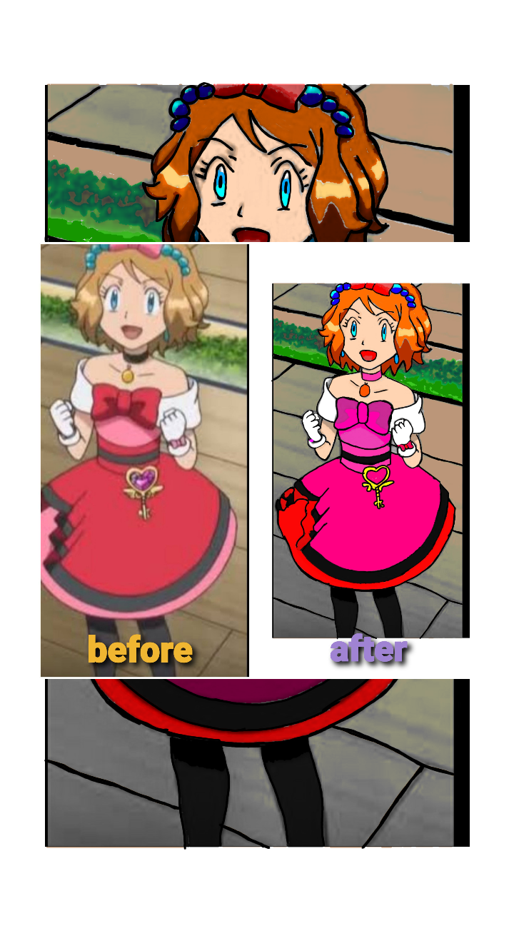 changing of serena - ibisPaint