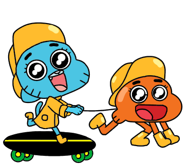 Gumball & Darwin - ibisPaint