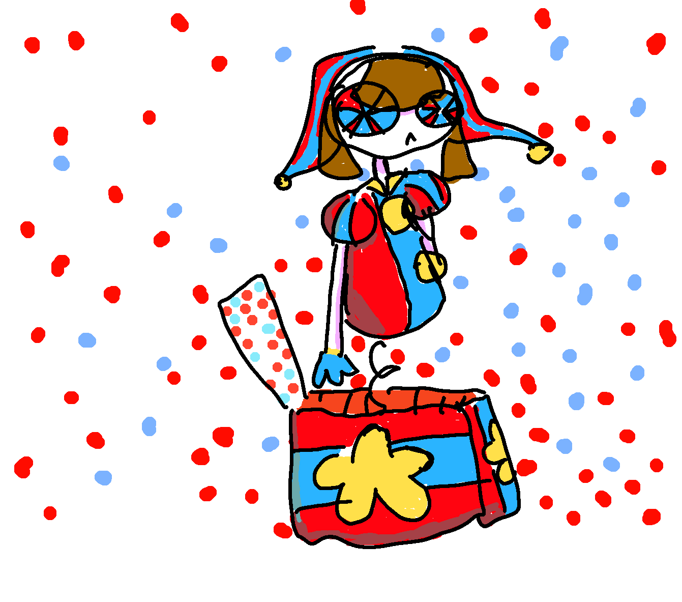 Pomni-in-a-box - ibisPaint