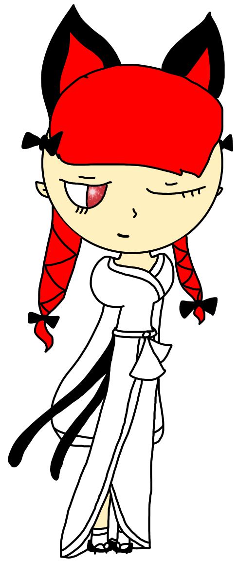 Rin Kaenbyou (Robe) リン 火炎病（ローブ） - ibisPaint