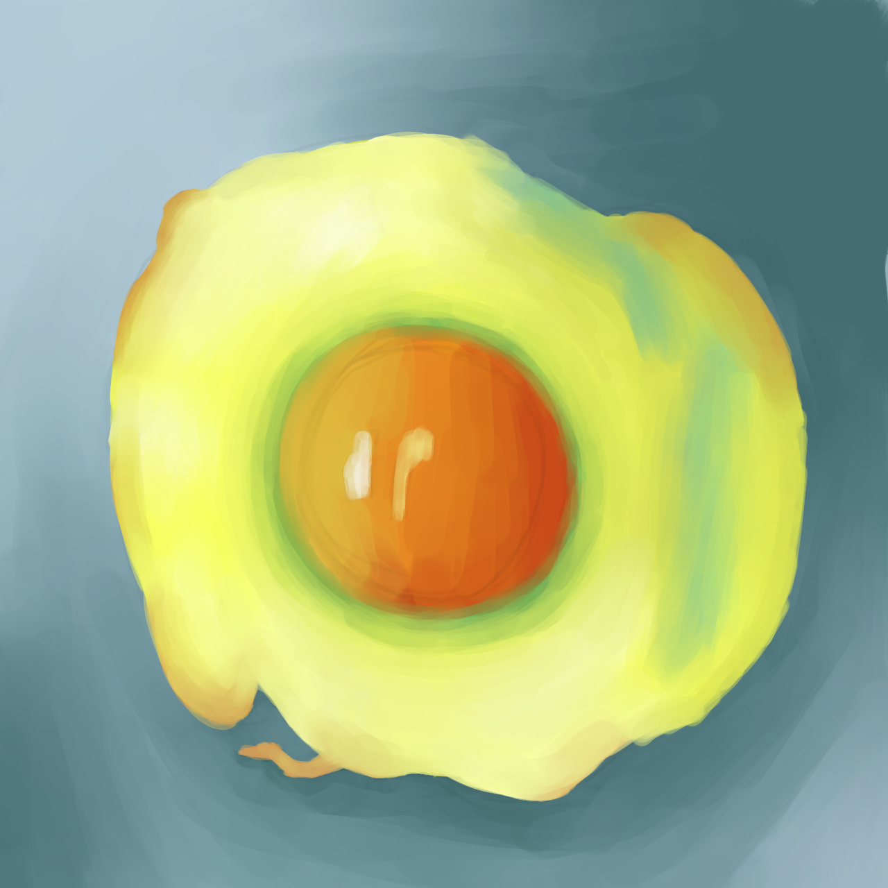 Fried egg - ibisPaint